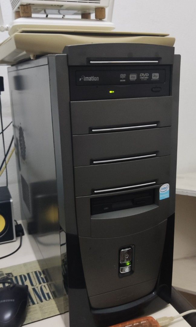 Working Intel Pentium 4 (HT) 3.0ghz Desktop PC Full Set, Computers ...