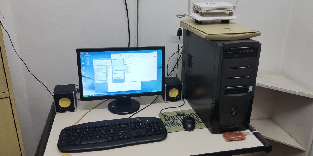 Working Intel Pentium 4 (HT) 3.0ghz Desktop PC Full Set, Computers ...