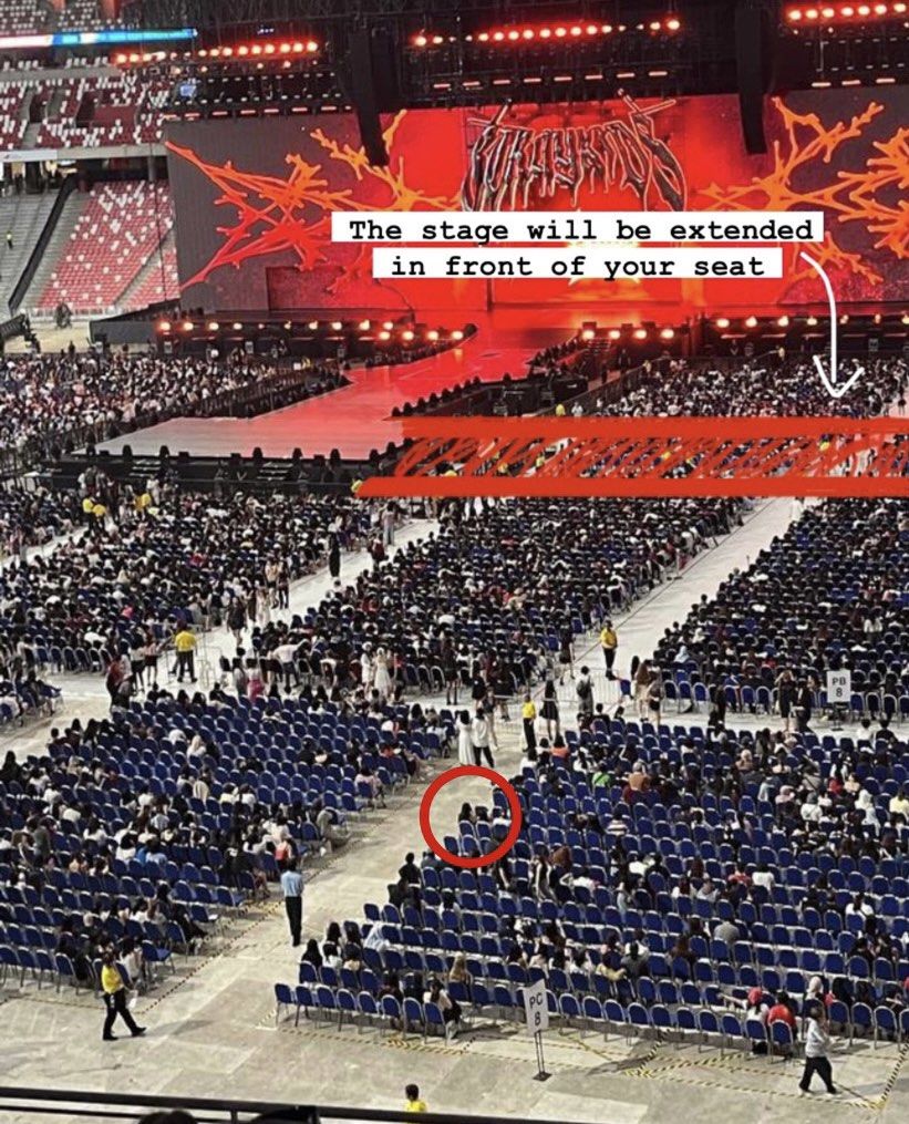 WTS CAT 1 - Row 8 Seat 1 ( PC9 ) Seventeen Right Here in Singapore ...