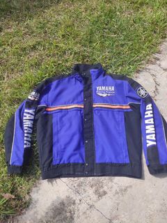 Vintage Yamaha Racing Team Fleece Jacket, Men's Fashion, Coats, Jackets ...