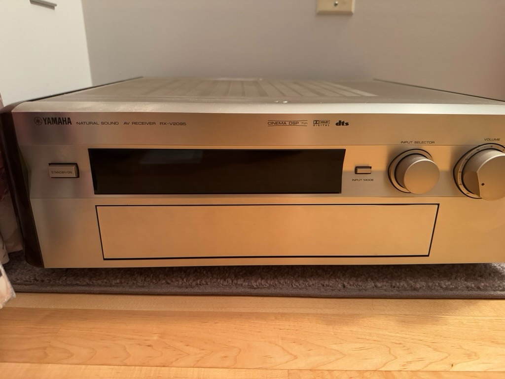(90% New) Yamaha RX -V2095 Natural Sound AV Receiver, Electronics ...