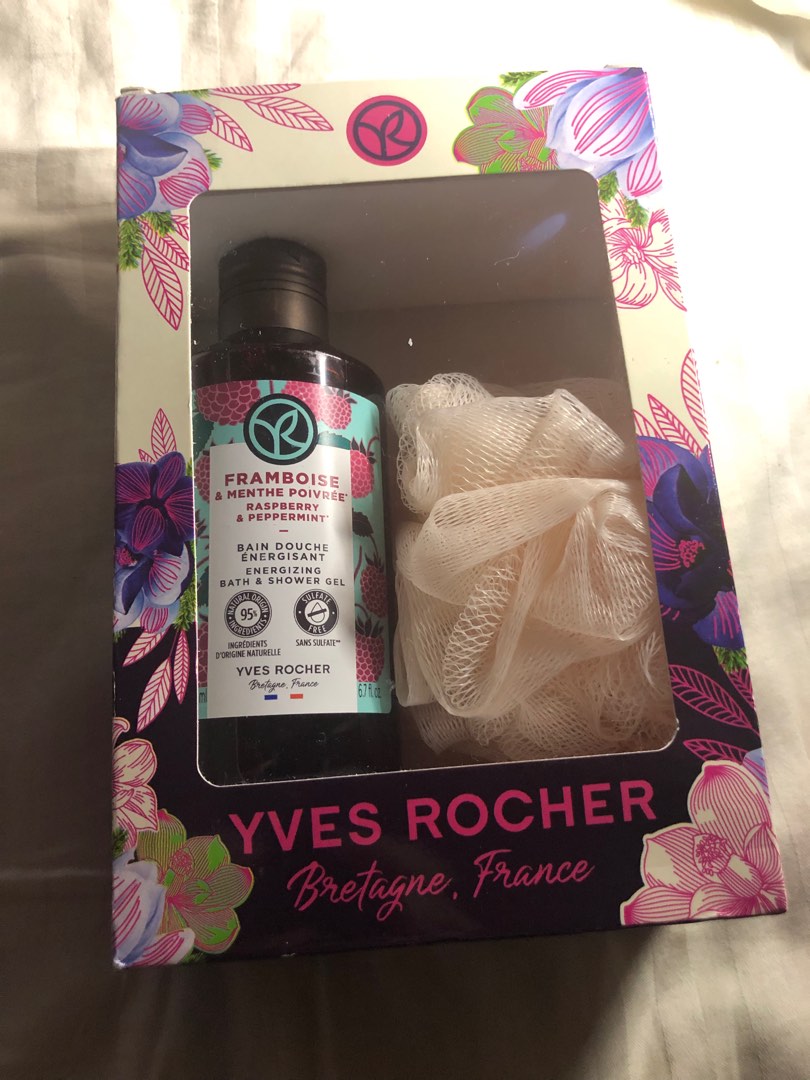 Yves Rocher Bath Shower Gel Gift Set, Beauty & Personal Care, Bath ...