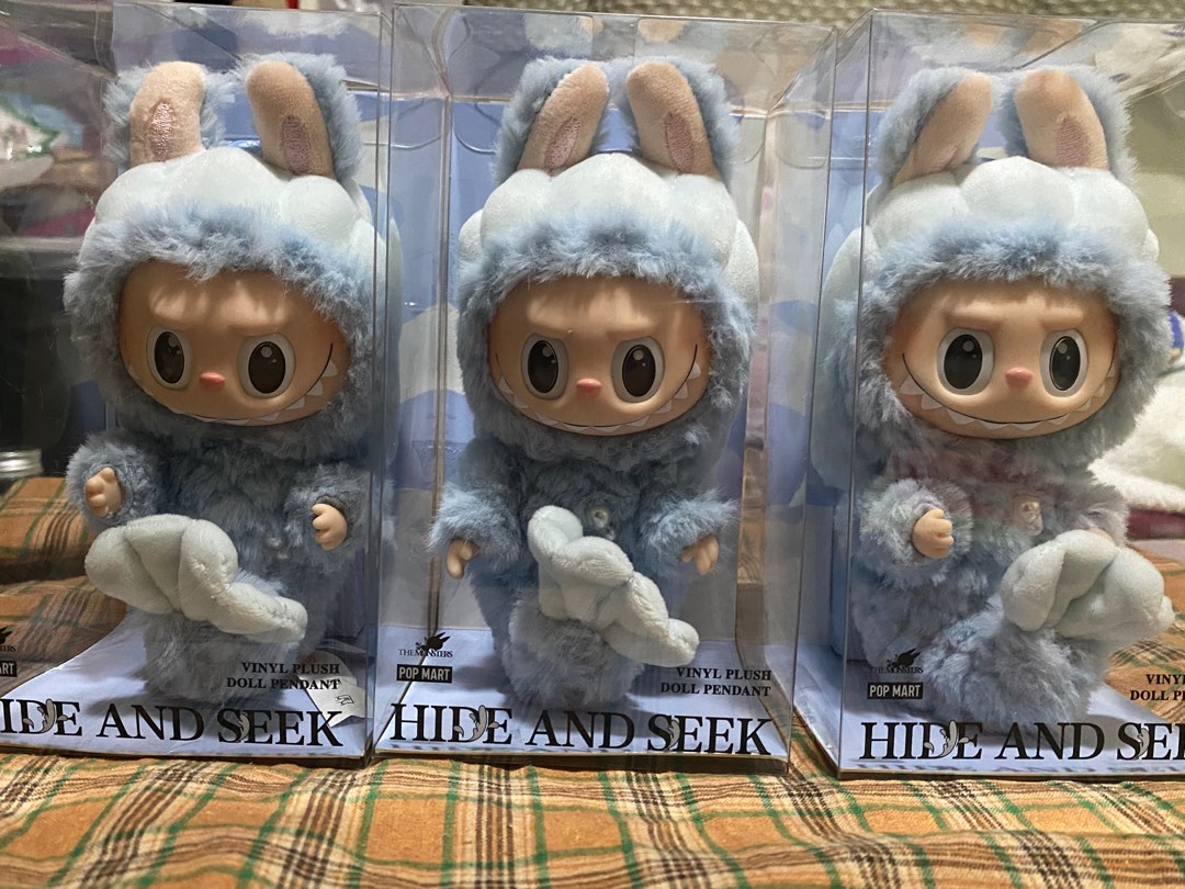 100% Authentic Merbubu Hide and Seek Labubu Singapore Exclusive ...