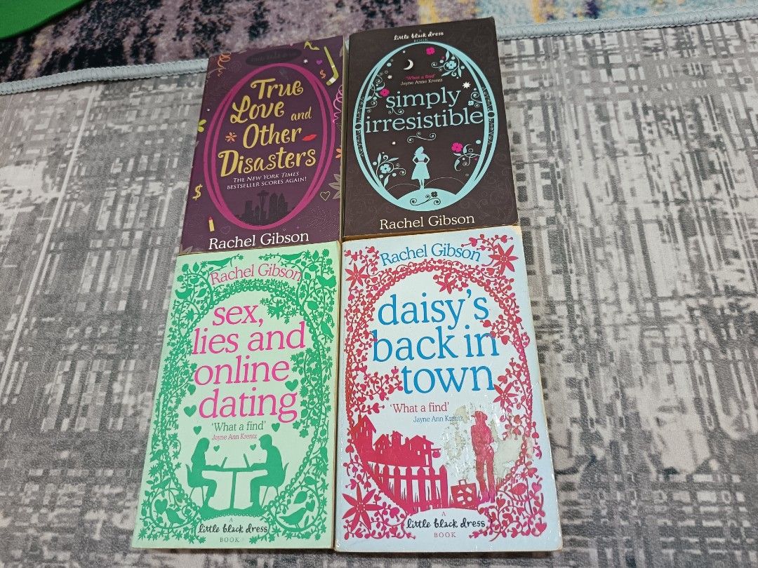 4 Books of Rachel Gibson, Hobbies & Toys, Books & Magazines, Storybooks ...