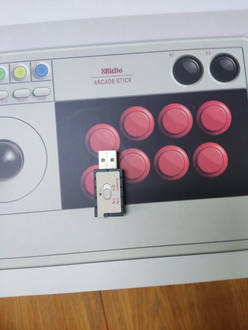 8bitdo arcade stick custom awsd button like hitbox, Video Gaming ...