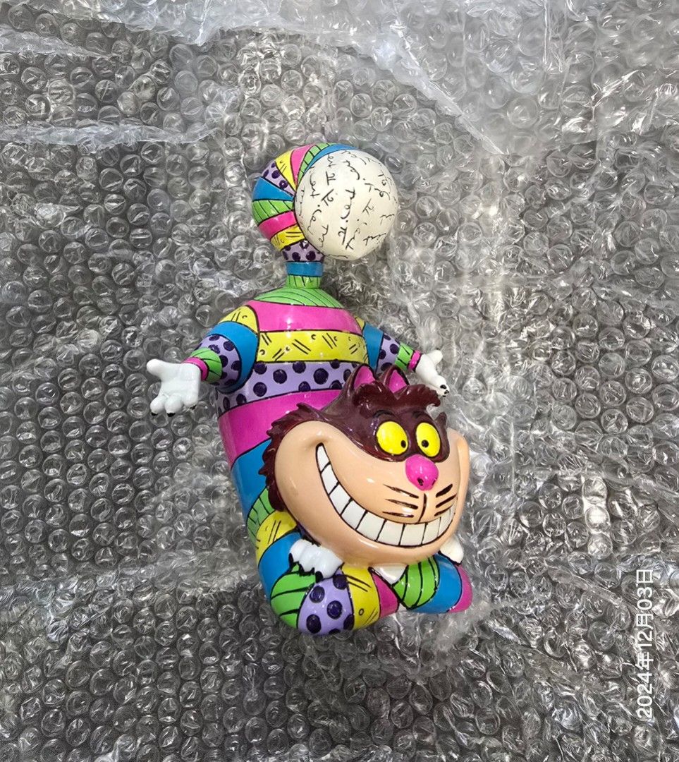 迪士尼妙妙貓 (Britto Cheshire Cat), 興趣及遊戲, 收藏品及紀念品, 古董收藏 - Carousell