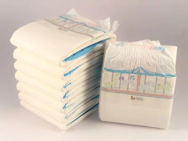 Abdl adult diaper Carousel M, Health & Nutrition, Assistive ...
