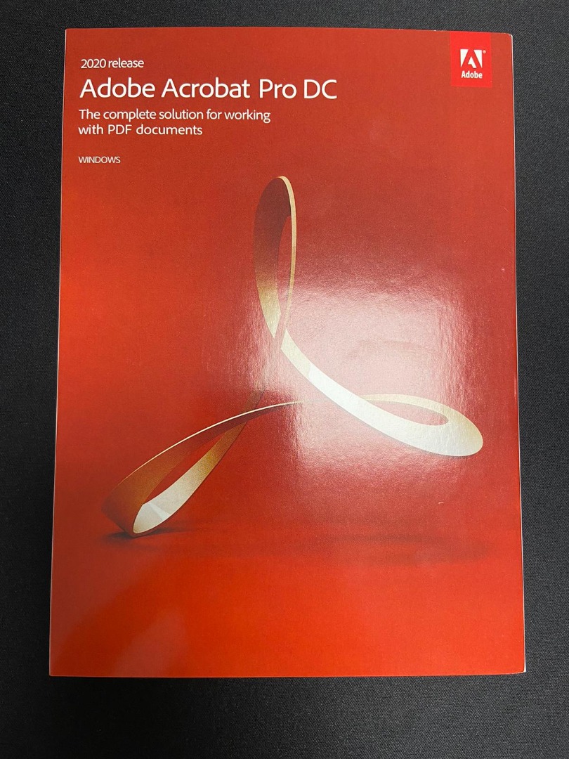 Adobe Acrobat Pro DC 2020 Release, Computers & Tech, Parts ...