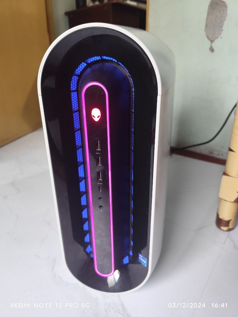 Alienware Aurora R12 Core i7 11th gen 32gb ram 512gb ssd +1TB hdd with ...