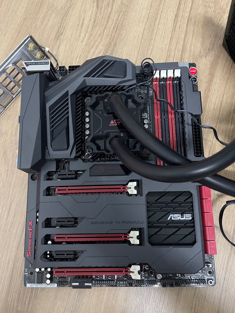 Asus Maximus Formula VI with I7 4770K, Computers & Tech, Parts ...