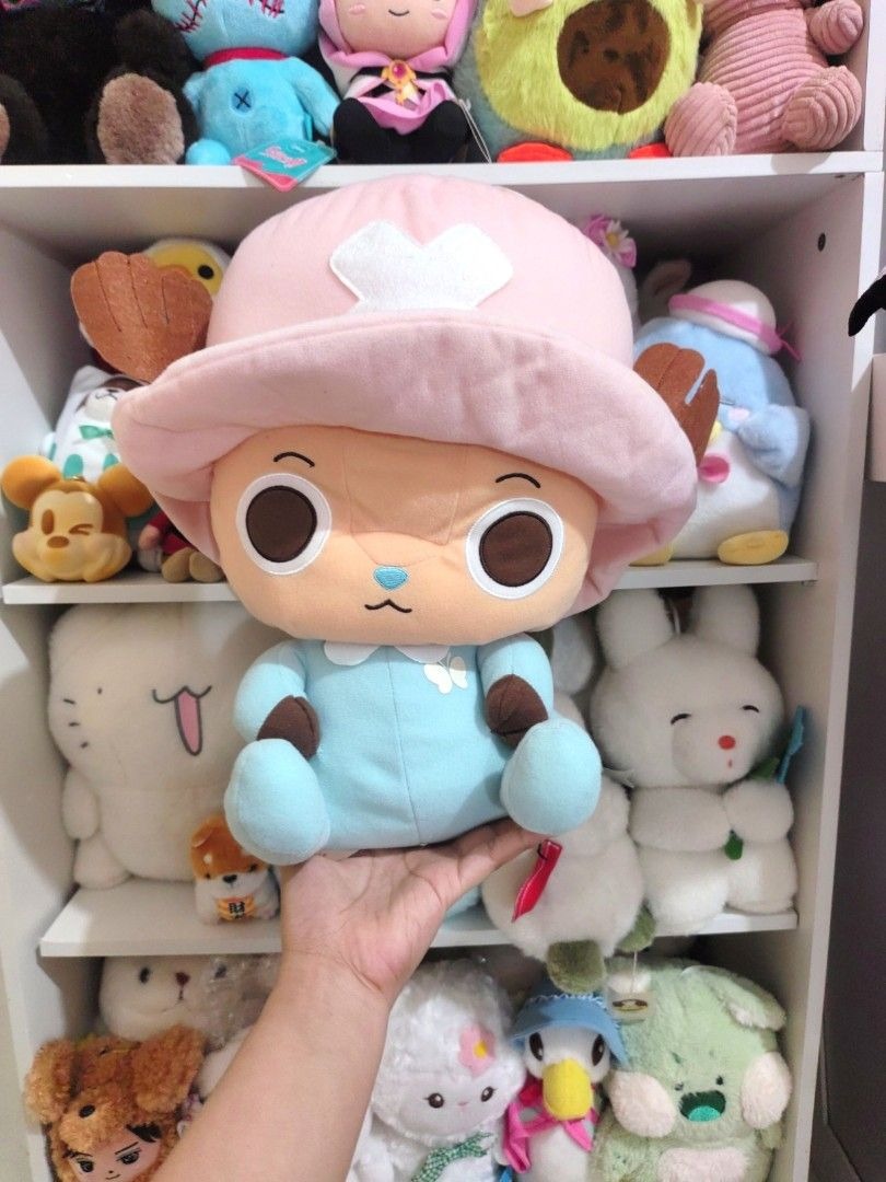 Baby Tony Tony Chopper (One Piece Anime) Plushie Stuff Toy, Hobbies ...