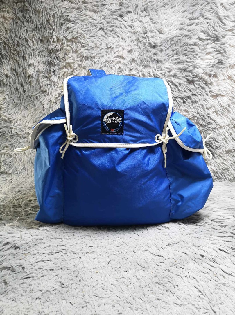Blue Draw String Backpack Bag, Men's Fashion, Bags, Backpacks on Carousell