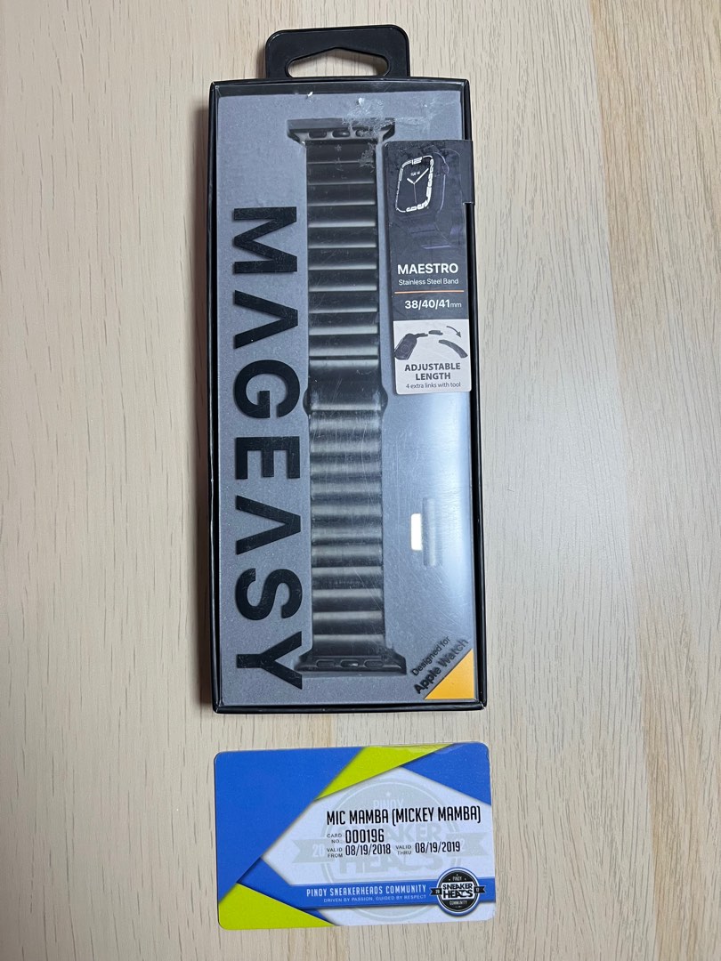 Brand new and below SRP MagEasy by SwitchEasy Stainless Steel Apple Watch Band, Mobile Phones ...