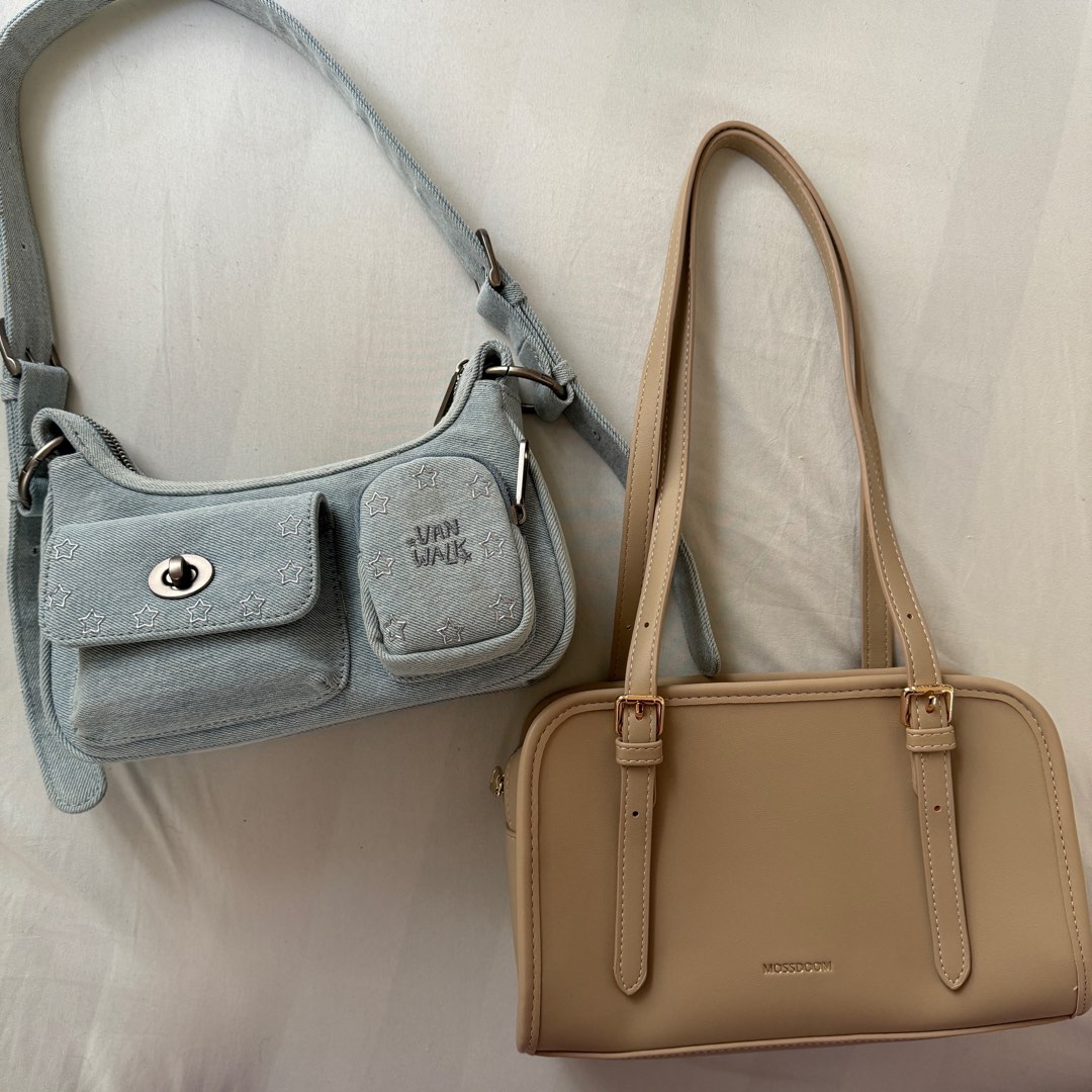 BUY 1 GET 1 Van Walk & Mossdoom Bags, Women's Fashion, Bags & Wallets ...