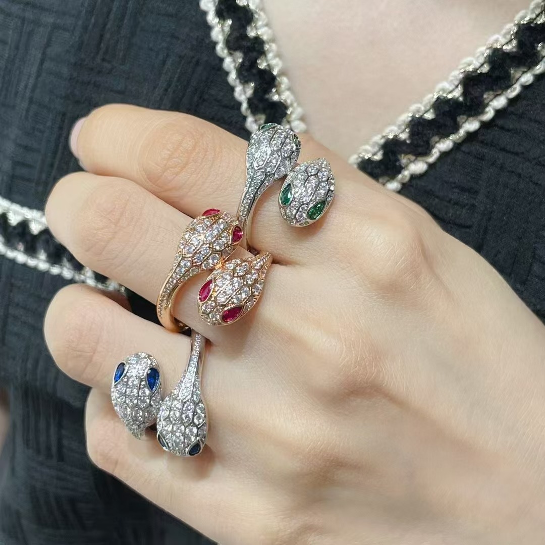 BV 2025 Snake Ring, Women's Fashion, Jewelry & Organisers, Rings on ...