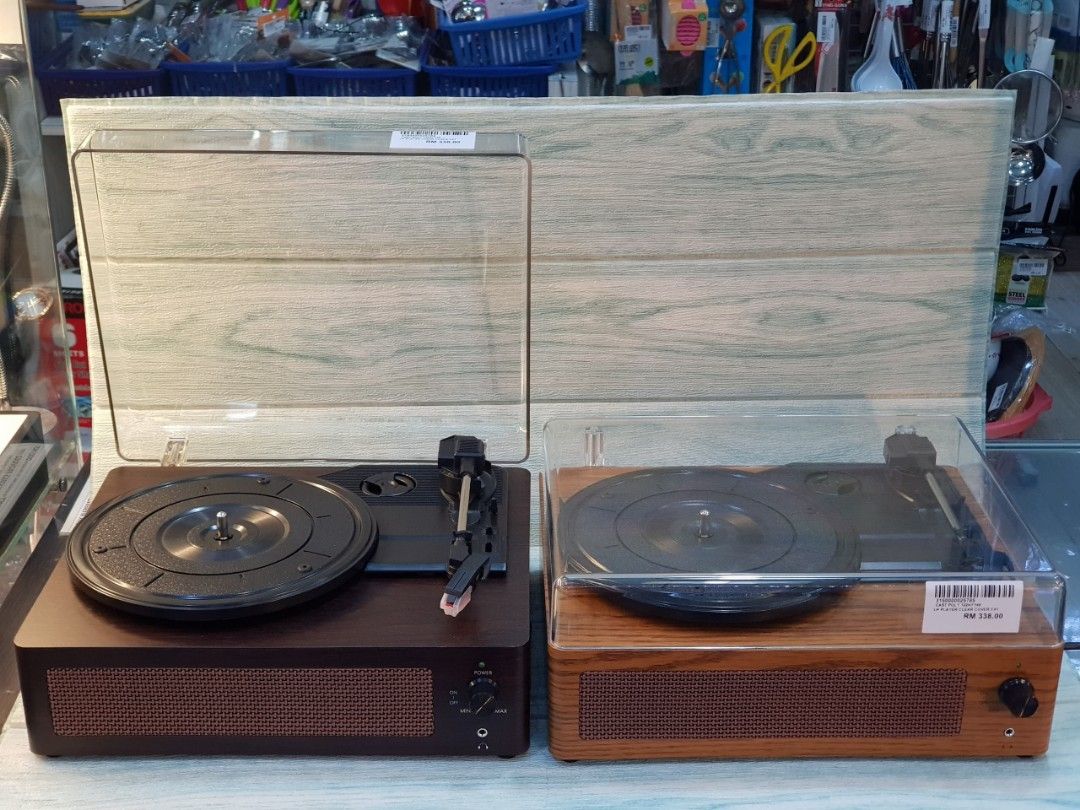 Cast Poly Luxury Record Player LP Player With Adapter Model:HY-TT06A ...