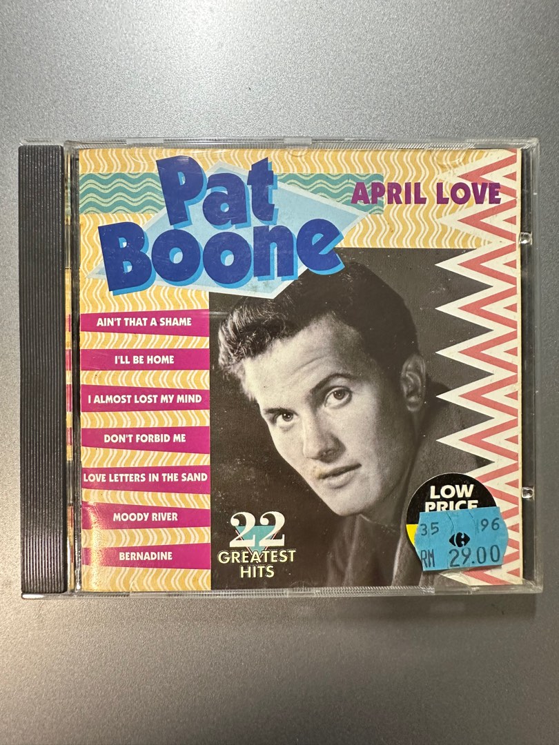 CD Pat Boone – April Love 22 Greatest Hit, Audio, Other Audio Equipment ...