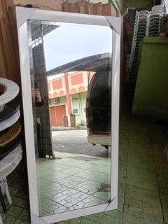 Ikea Klibbal Rattan Large Mirror 47 x62 cm Cermin Besar Cermin Kayu Cermin Rotan Rattan solid ...