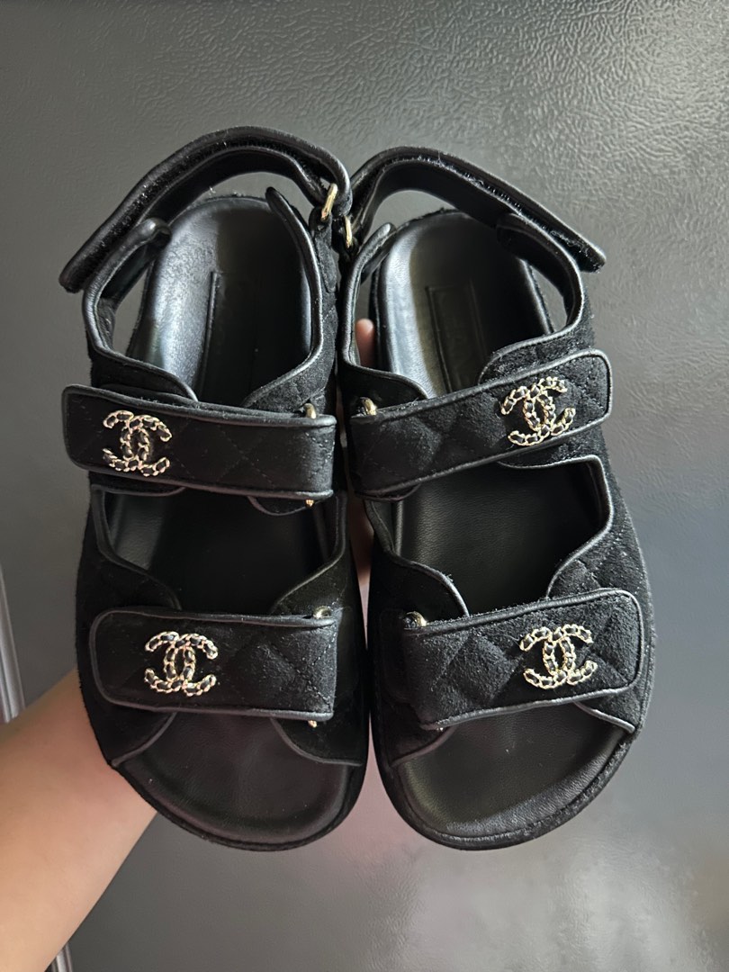 Chanel dads Platform EUR 36, Luxury, Sneakers & Footwear on Carousell