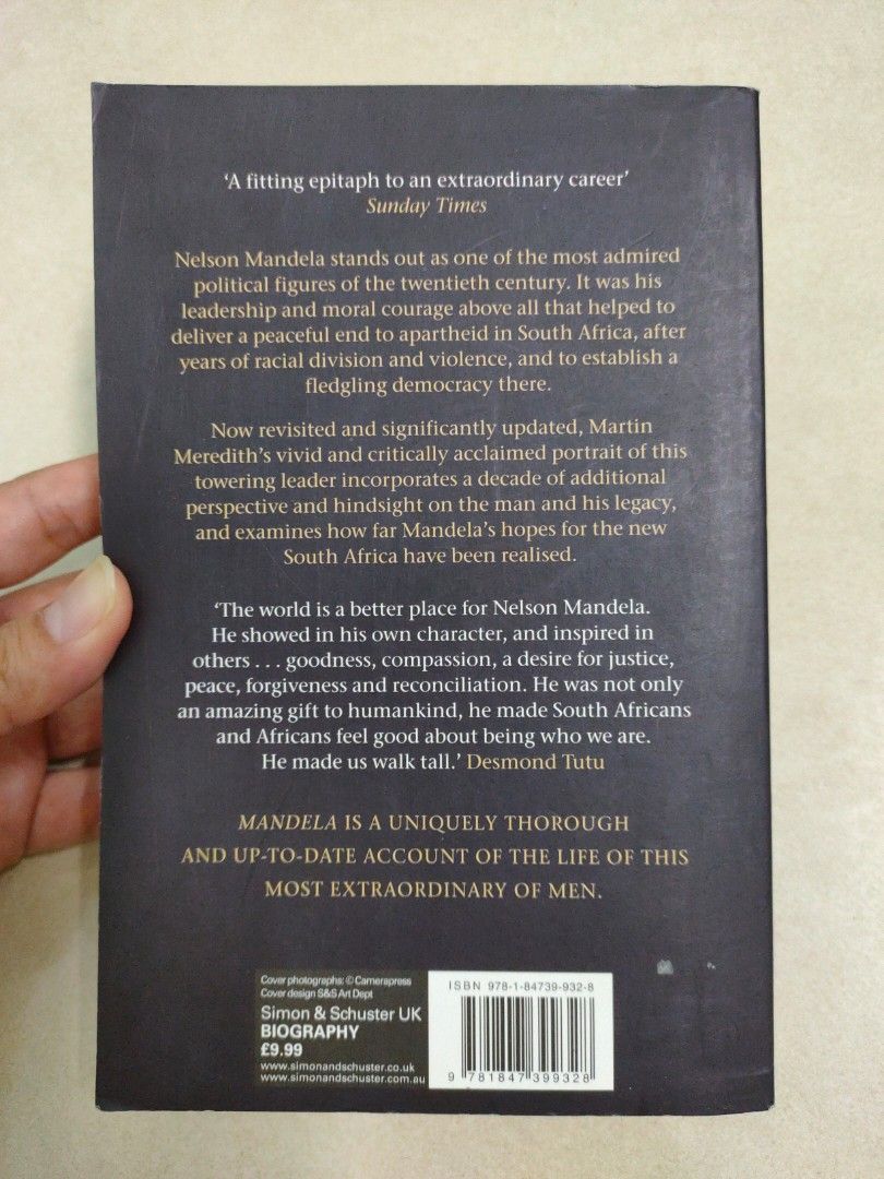 [Clearance Sale] Nelson Mandela by Martin Meredith (Nonfiction ...