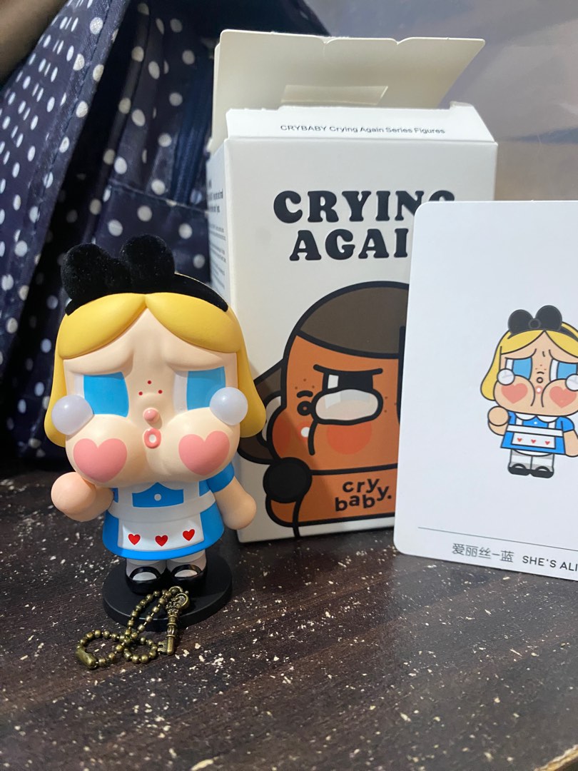 Cry baby crying again figurine, Hobbies & Toys, Toys & Games on Carousell