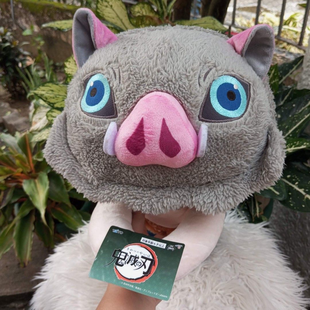 DEMON SLAYER Kimetsu no Yaiba Inosuke Hashibira 12 inches Lying Down ...