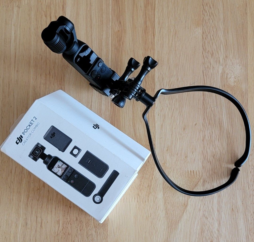 DJI Pocket 2 Creator Combo With Neck Mount Small Handheld Camcorder for ...