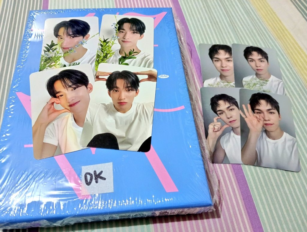 DK DEAR VERSION + VERNON PHOTOCARDS, Hobbies & Toys, Memorabilia ...