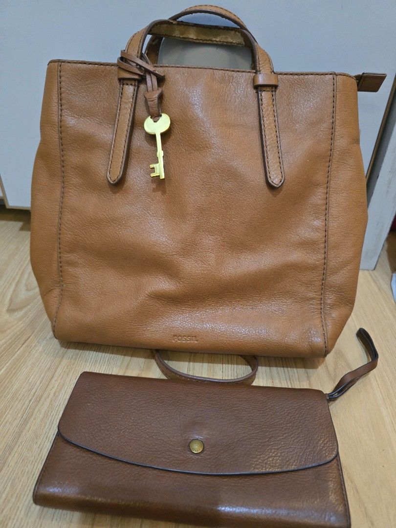 Fossil Camilla Convertible Small Backpack Tan Free Fossil Haven Large ...