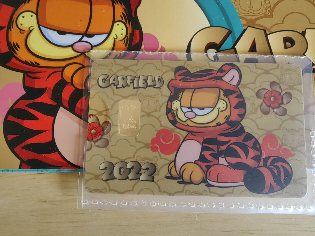 Garfield 1g Gold Bar, Hobbies & Toys, Collectibles & Memorabilia ...