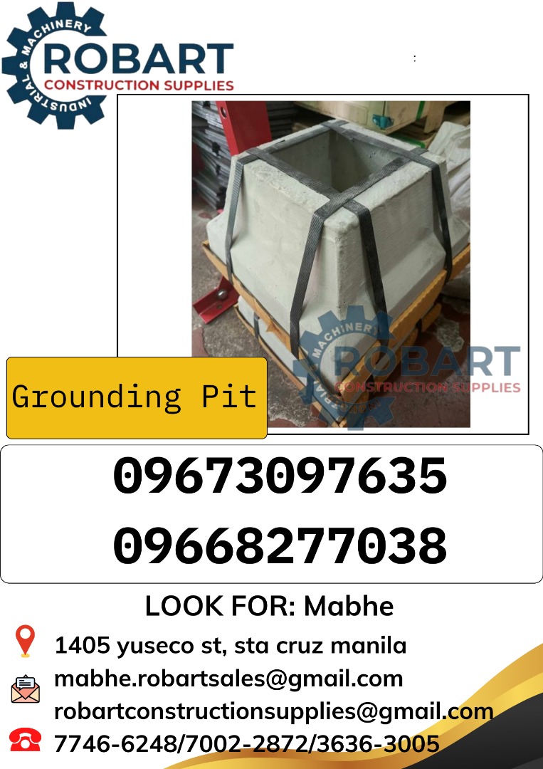 GROUNDING PIT, Commercial & Industrial, Industrial Equipment on Carousell