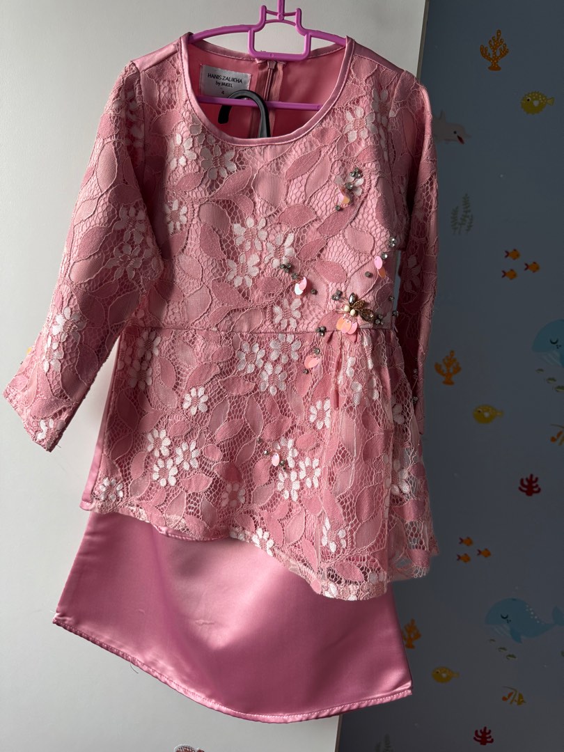 Hanis Zalikha X Jakel Kids Kurung, Babies & Kids, Babies & Kids Fashion ...
