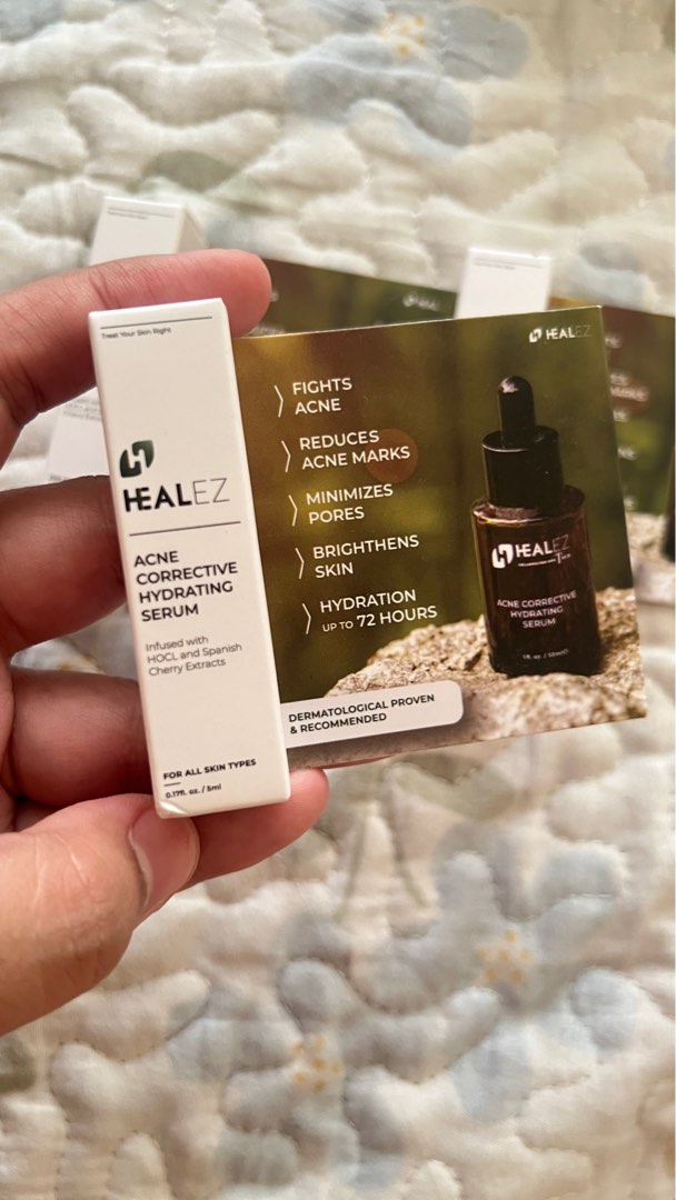 Healez Acne Corrective Hydrating Serum (HOCL Serum) 5ml Trial/Sample ...
