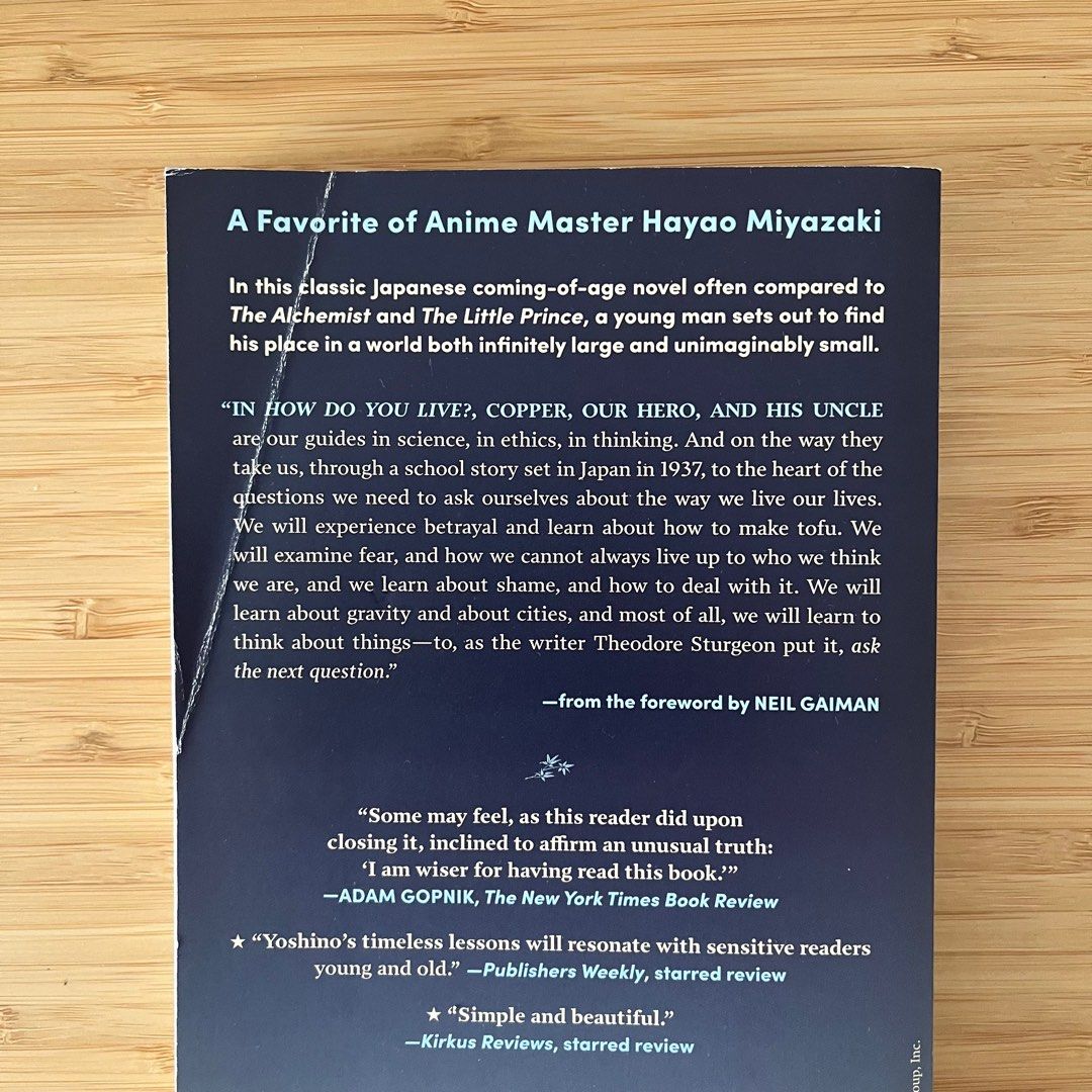 How Do You Live? by Genzaburo Yoshino (The Boy and the Heron, Studio ...