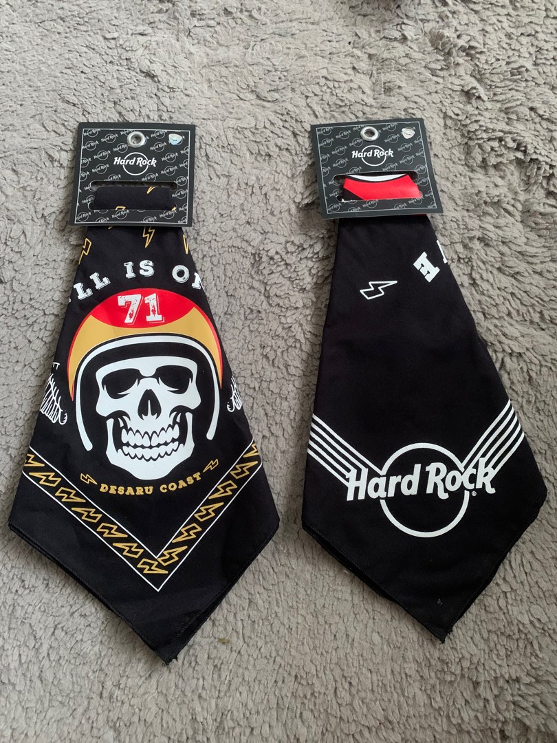 [Original] HRHDC - Hard Rock Bandana, Men's Fashion, Watches ...
