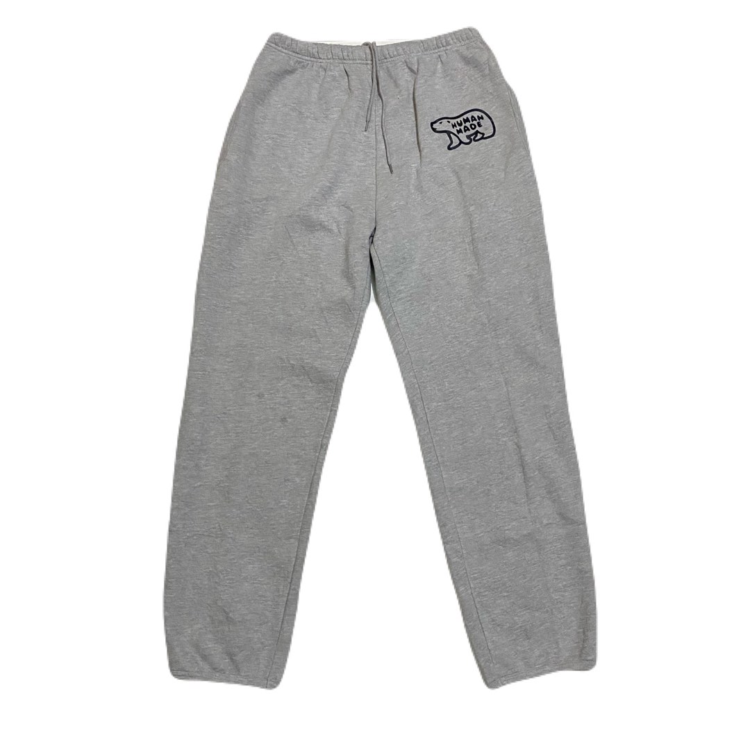 Human Made Bear Sweatpants 100% authentic, Fesyen Pria, Pakaian ...