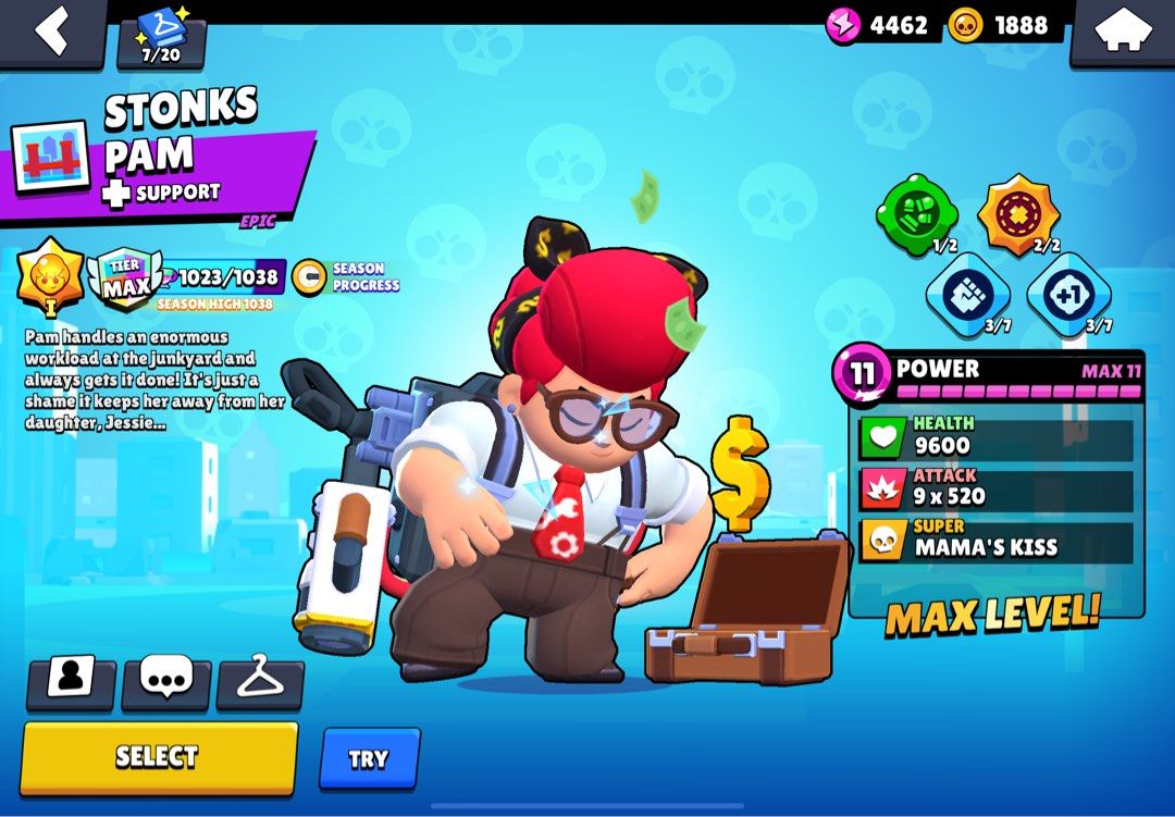 ***IMPORTANT*** Brawl Stars account that have two max tiers (top 50 in ...