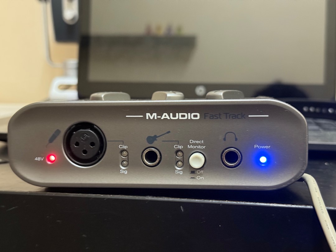 Interface M Audio Fast Track, Audio, Voice Recorders on Carousell