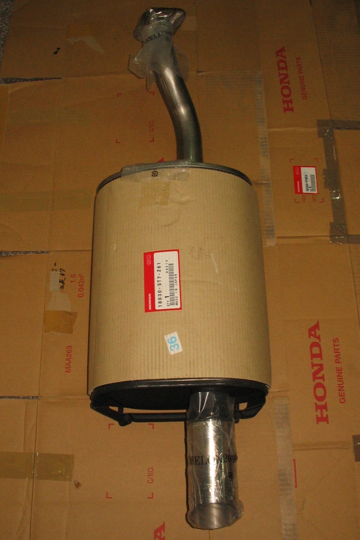 JDM Honda Integra DC2 B18C Type R Exhaust Muffler, Car Accessories ...