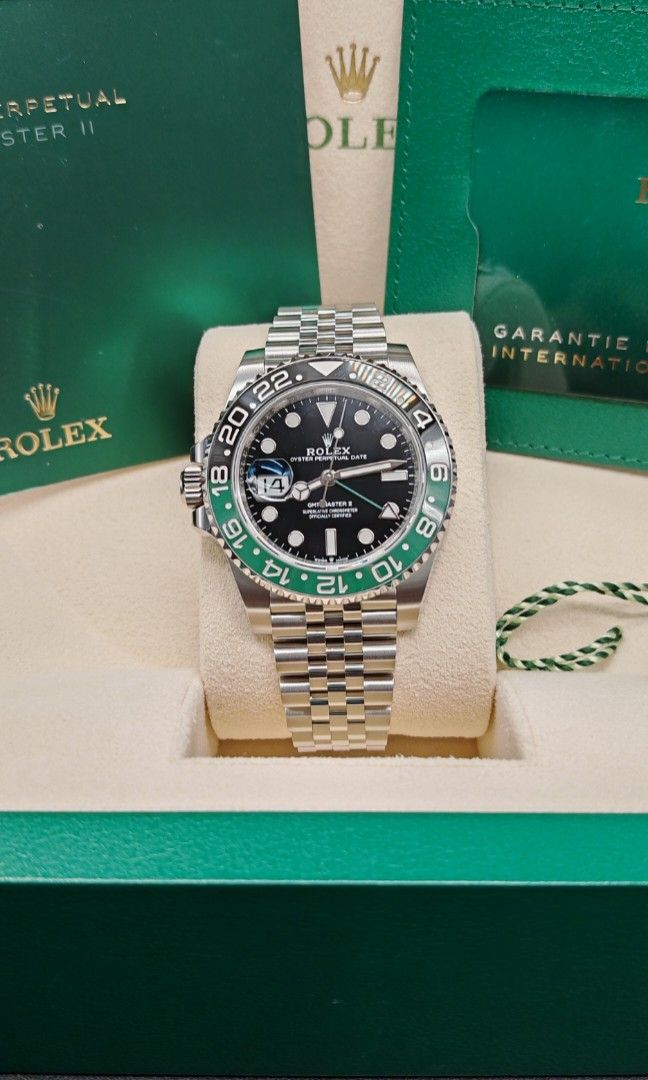 Johan ROLEX 126720vtnr Gmt Master 2 Sprite Left Handed Men Watch ...