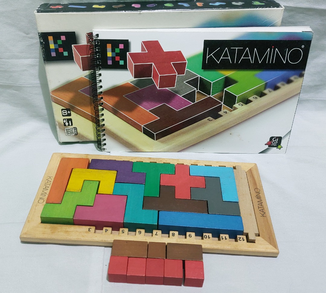 Katamino Wooden Strategy Game by Gigamic Logic Puzzle Math Strategy ...