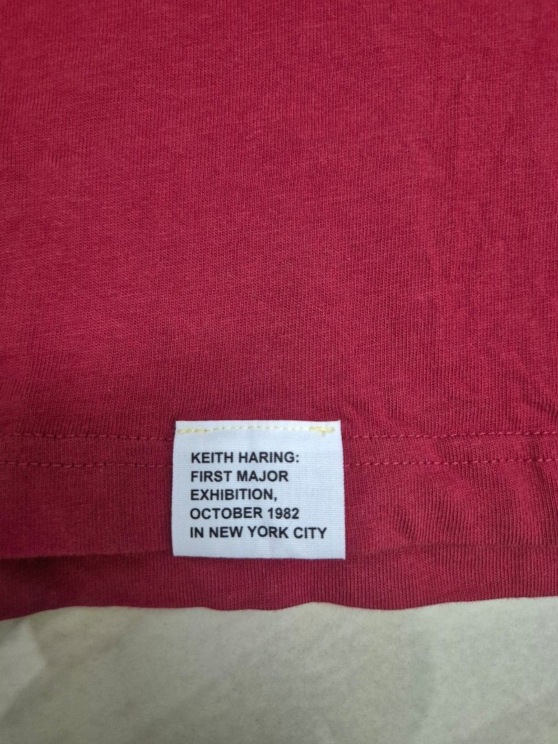 KEITH HARING 1st EXHIBITION UT, Men's Fashion, Tops & Sets, Tshirts ...
