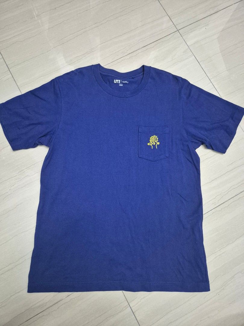 KEITH HARING 1st EXHIBITION UT, Men's Fashion, Tops & Sets, Tshirts ...