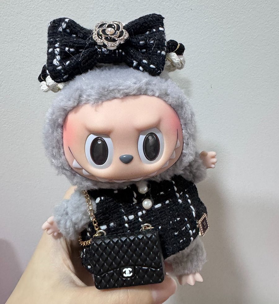 Labubu Luxury Tweed Set Labubu Elegant Look Labubu Style Labubu Clothes ...