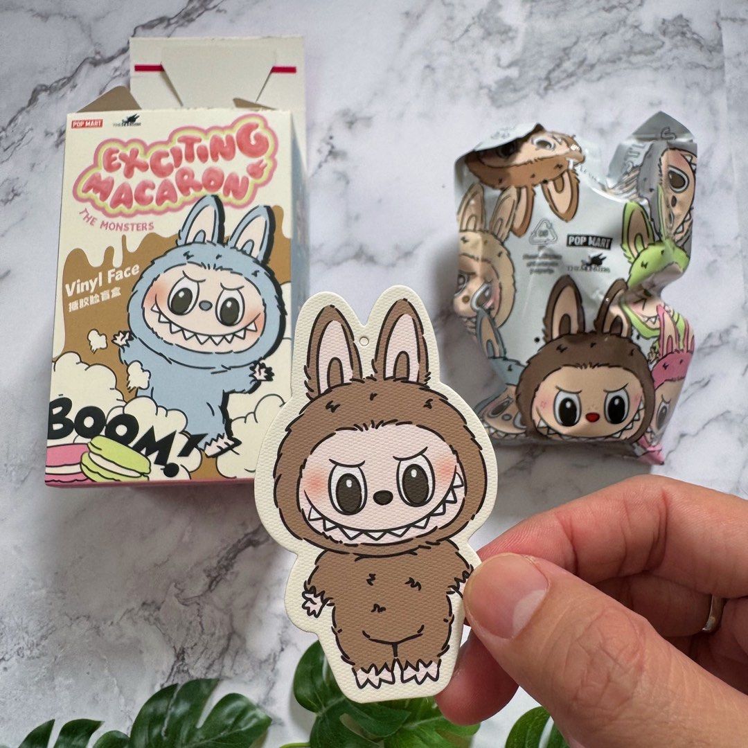 Labubu The Monsters V1 - Toffee, Hobbies & Toys, Toys & Games on Carousell
