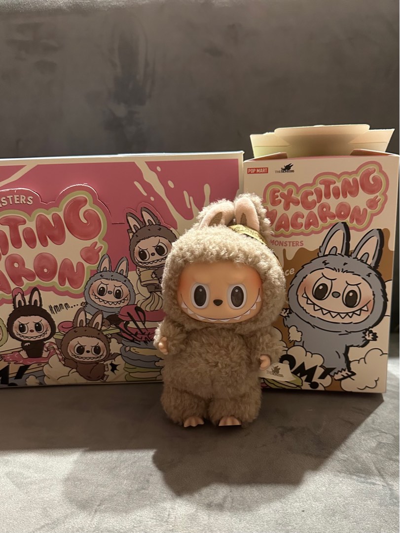 Labubu Toffee V1 Exciting Macaron, Hobbies & Toys, Toys & Games on ...