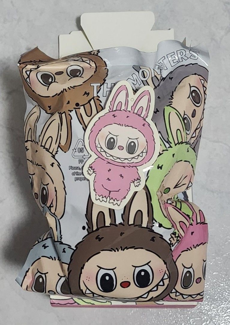 Labubu V1 Blind Box - opened to check cards and foil unopen - no ...