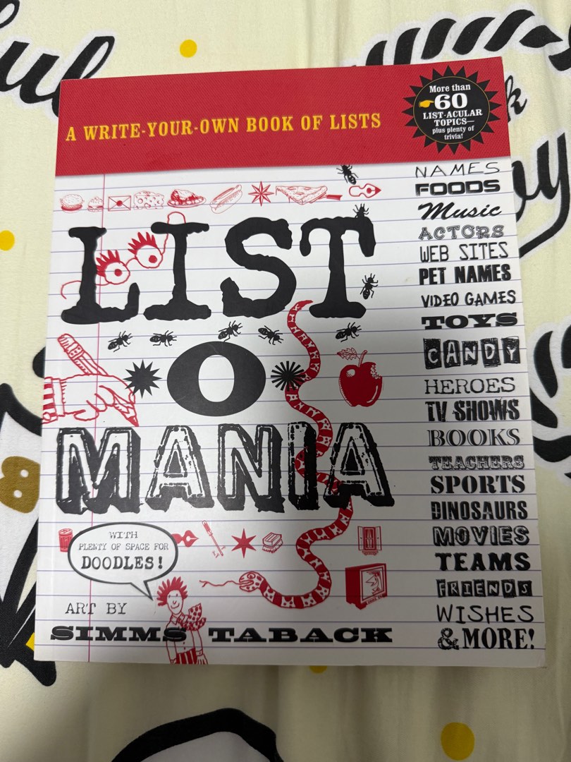 ️全新List O Mania/listomania/小朋友英文書清單, 興趣及遊戲, 書本 & 文具, 兒童書籍 - Carousell