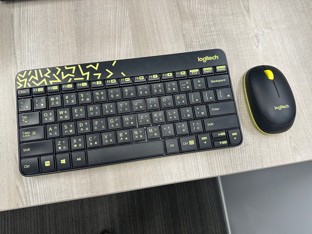 Logitech Keyboard and Mouse K240, 電腦＆科技, 電腦周邊及配件, 電腦鍵盤及相關產品 - Carousell