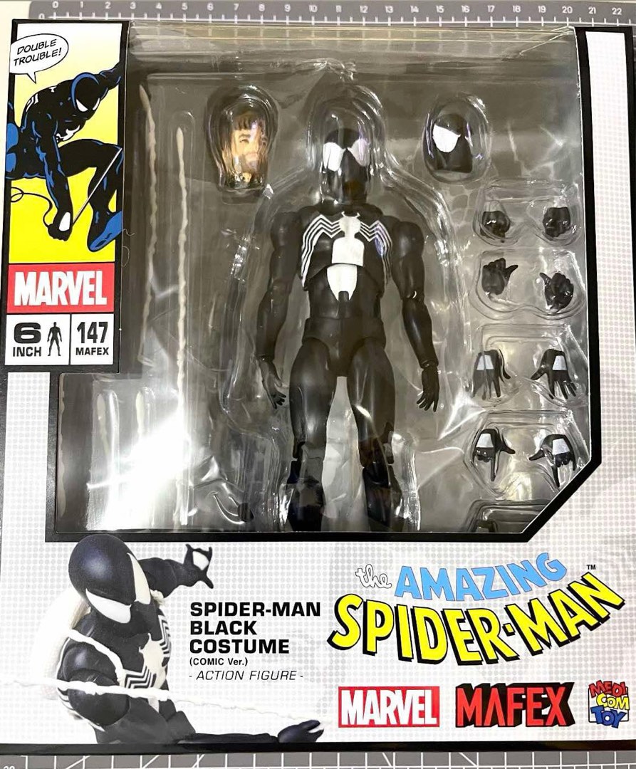 MAFEX SYMBIOTE SPIDERMAN, Hobbies & Toys, Toys & Games on Carousell